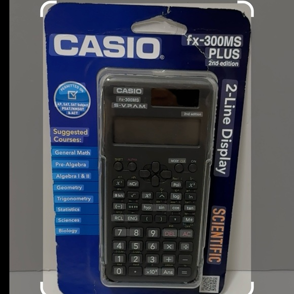 Casio | Office | Casio Fx 30msplus 2nd Edition 2 Digit 2line Display ...